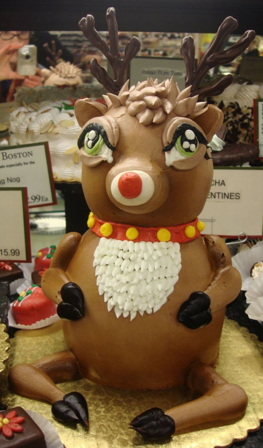 Rudolph The Psycho Reindeer - CakeCentral.com