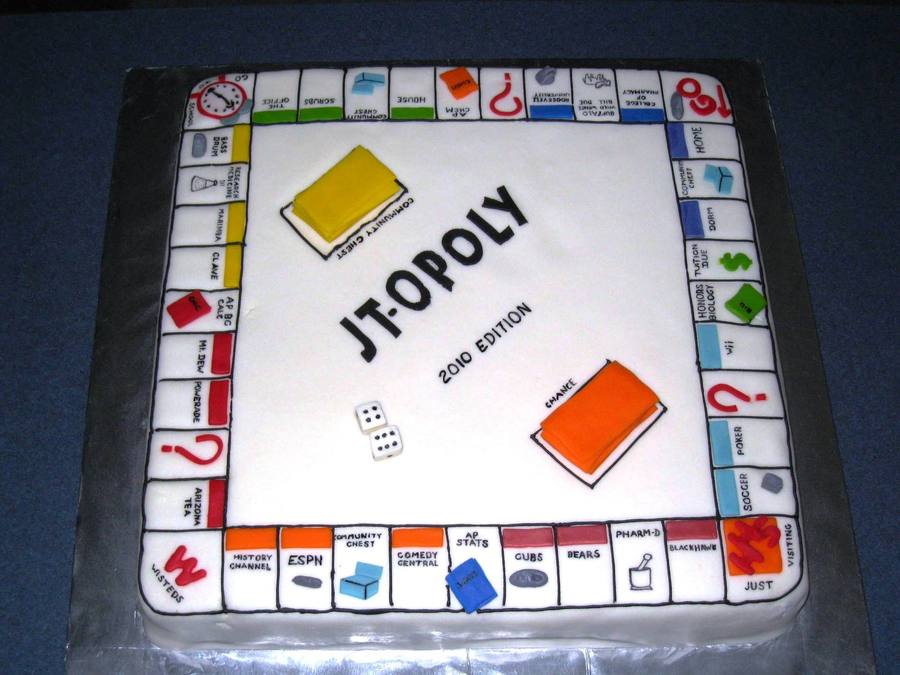 Monopoly Board - CakeCentral.com