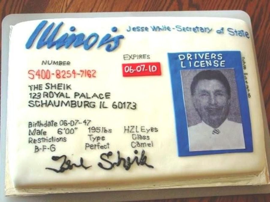 Driver's License - CakeCentral.com