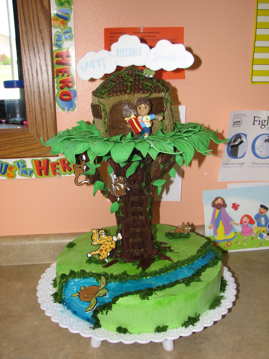 Diego Tree House - CakeCentral.com