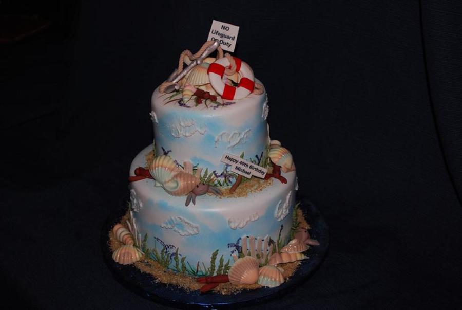 Sea Shore Theme - CakeCentral.com