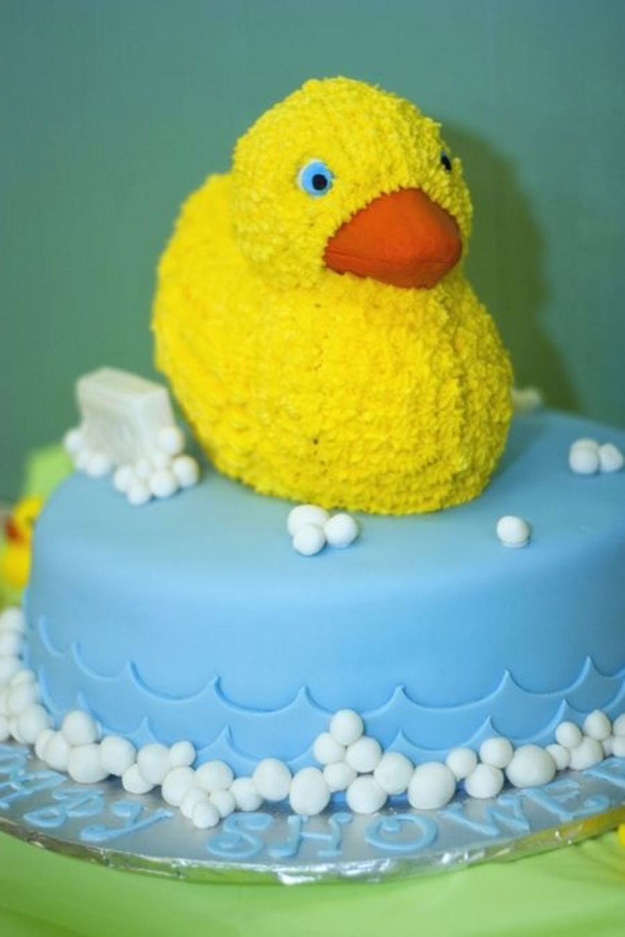 Rubber Duckie Cake - CakeCentral.com