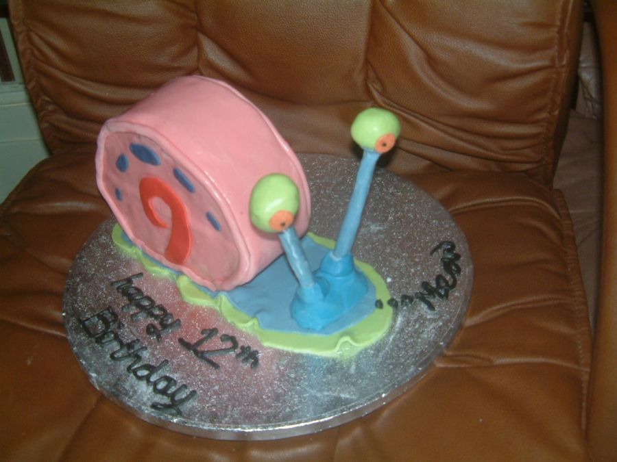 Gary The Snail - CakeCentral.com