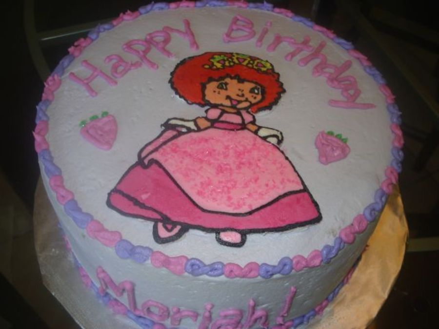 Princess Strawberry Shortcake - CakeCentral.com