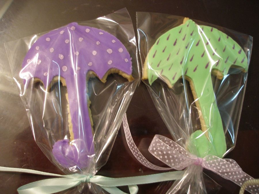 Umbrella Cookies - CakeCentral.com