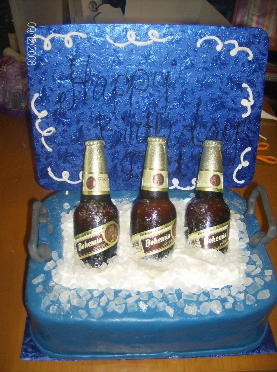 Ice Chest Beer - CakeCentral.com