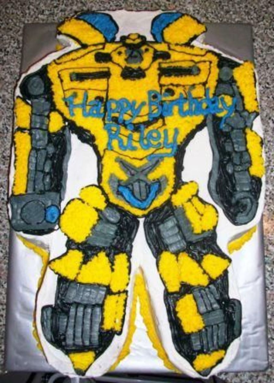 Transformers Bumblebee - CakeCentral.com