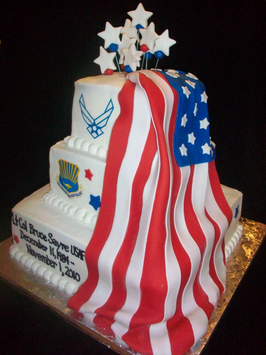 Air Force Retirement - CakeCentral.com