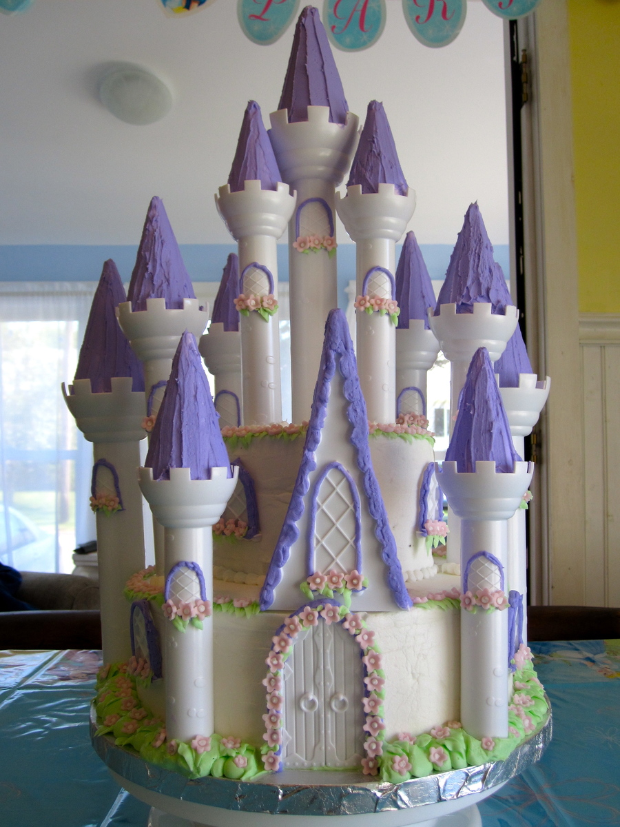 Princess Castle Cake - CakeCentral.com