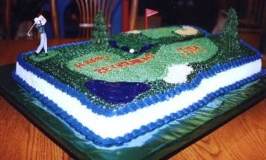 On The Golf Course - CakeCentral.com