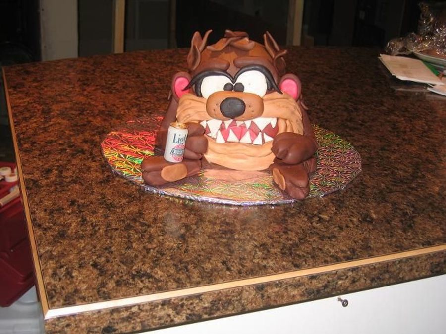 Taz's Drunken Uncle - CakeCentral.com