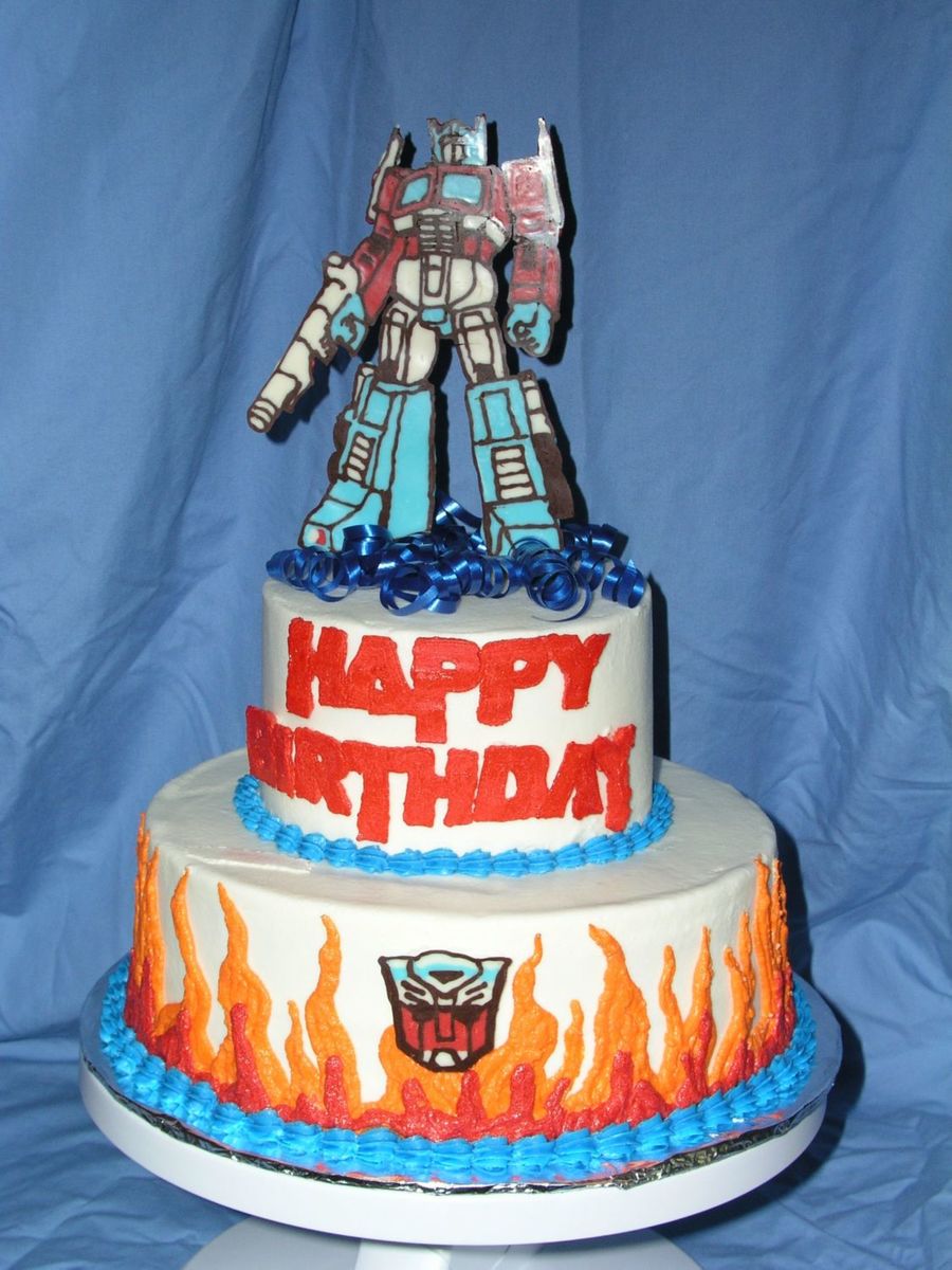 Transformers Birthday - CakeCentral.com