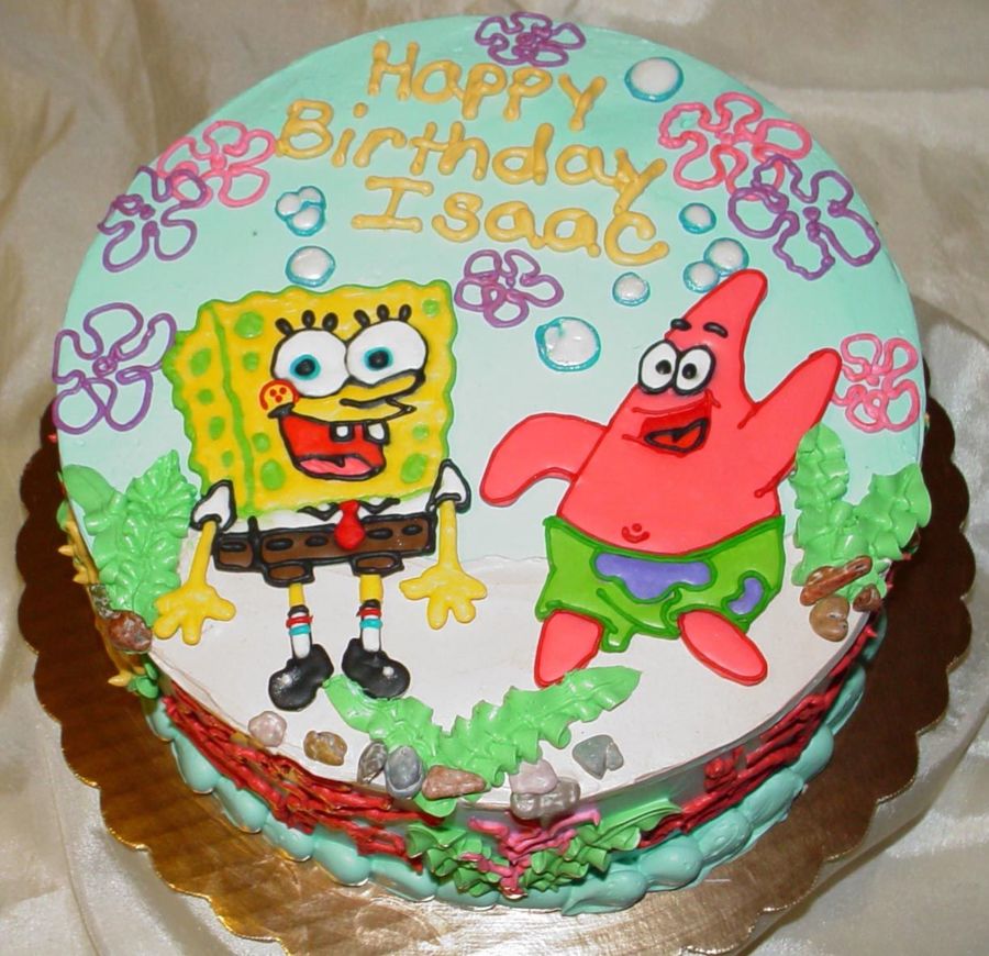 Sponge Bob And Patrick - CakeCentral.com