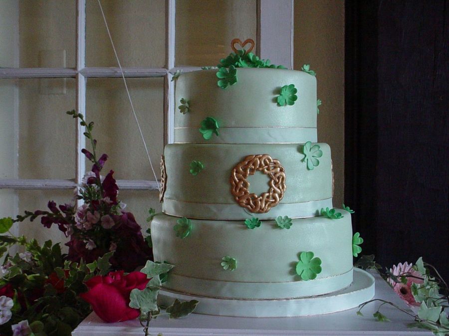 Irish Wedding Cake - CakeCentral.com