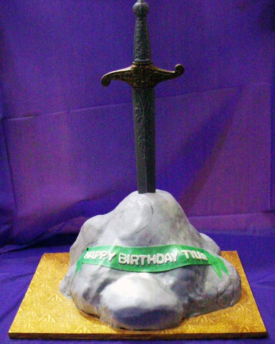 Sword In The Stone - CakeCentral.com