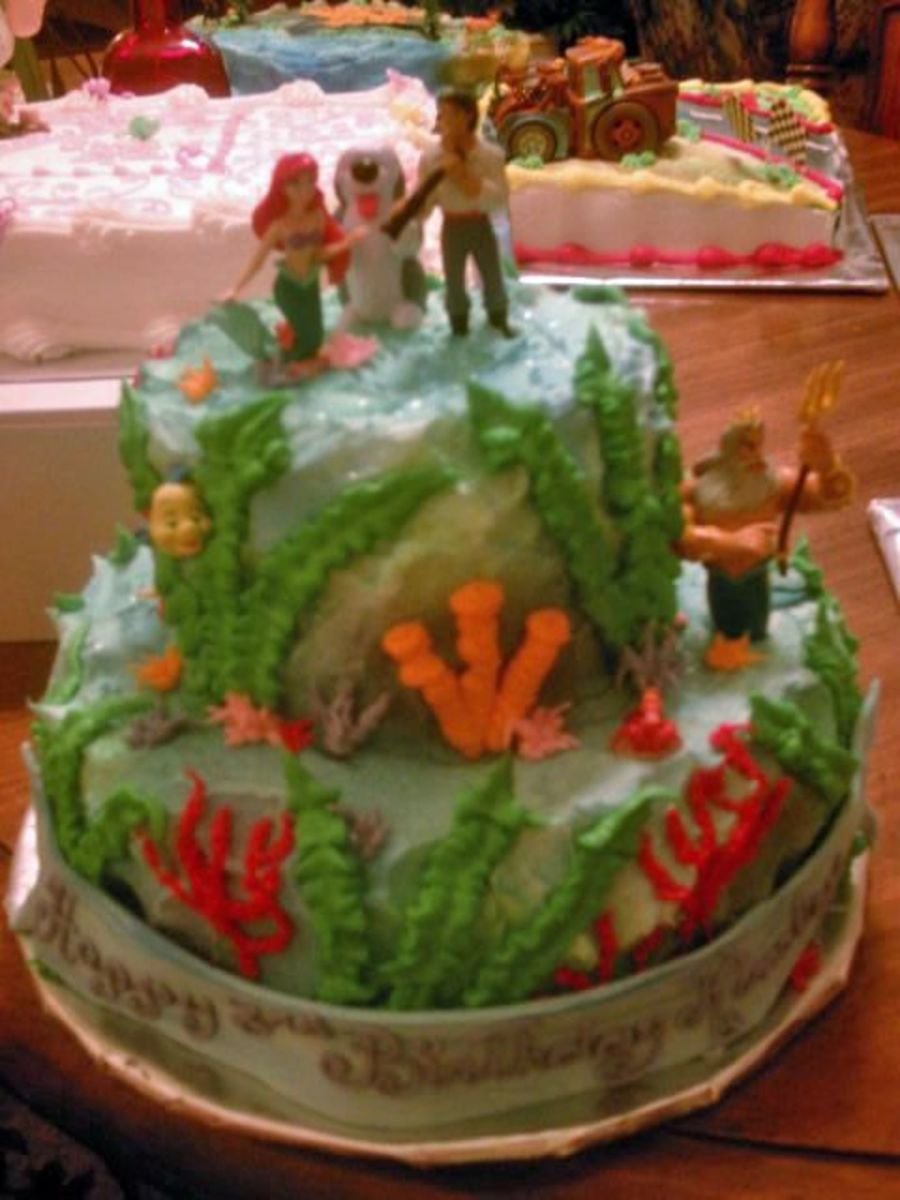 Ariel Under The Sea - CakeCentral.com