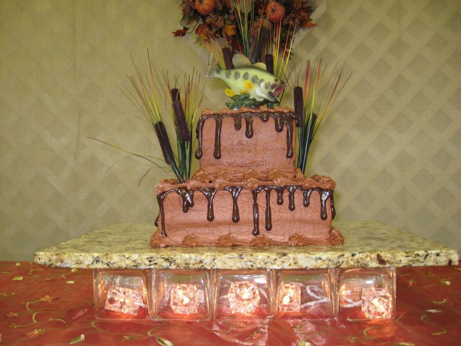 Bass And Cattails - CakeCentral.com