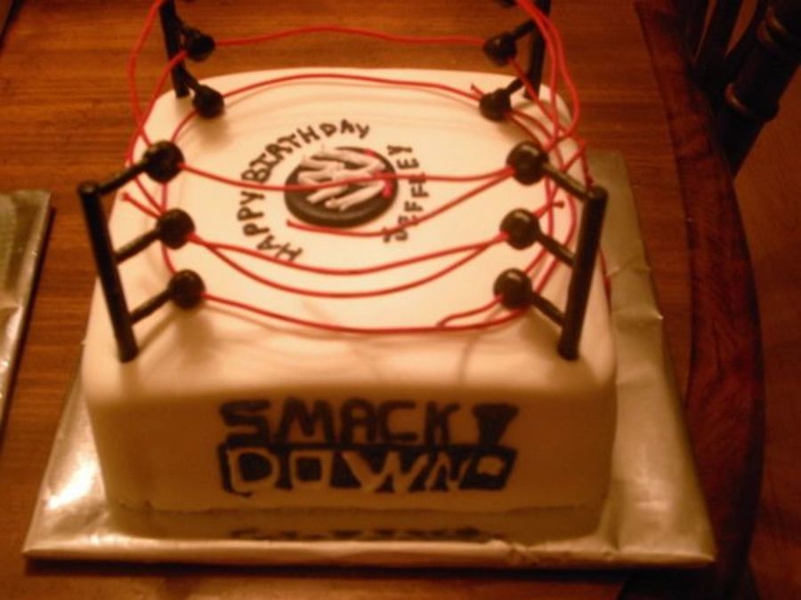 Wwe Smack Down - CakeCentral.com