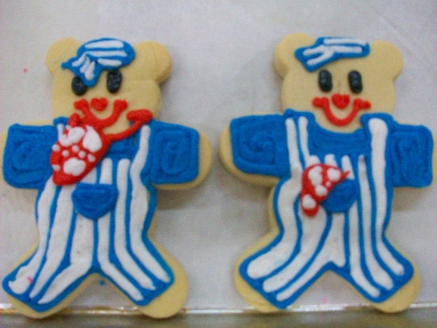 Train Conductor Teddy Bears - CakeCentral.com