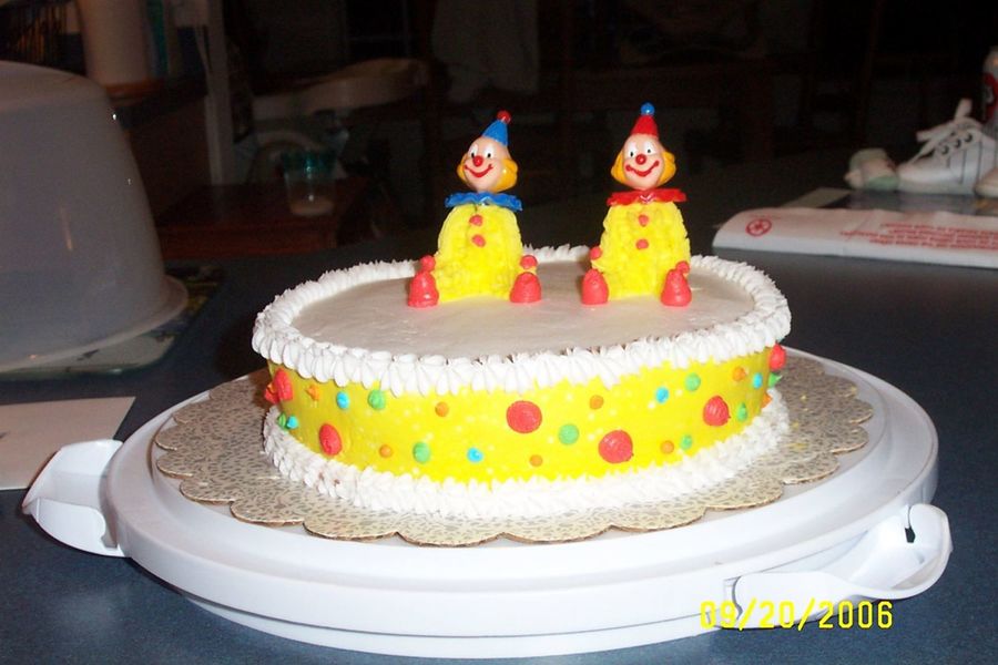 Clown Cake - CakeCentral.com