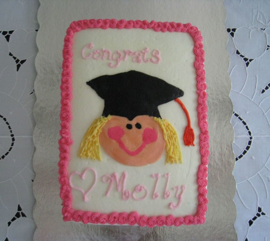 Preschool Graduation Cake - CakeCentral.com