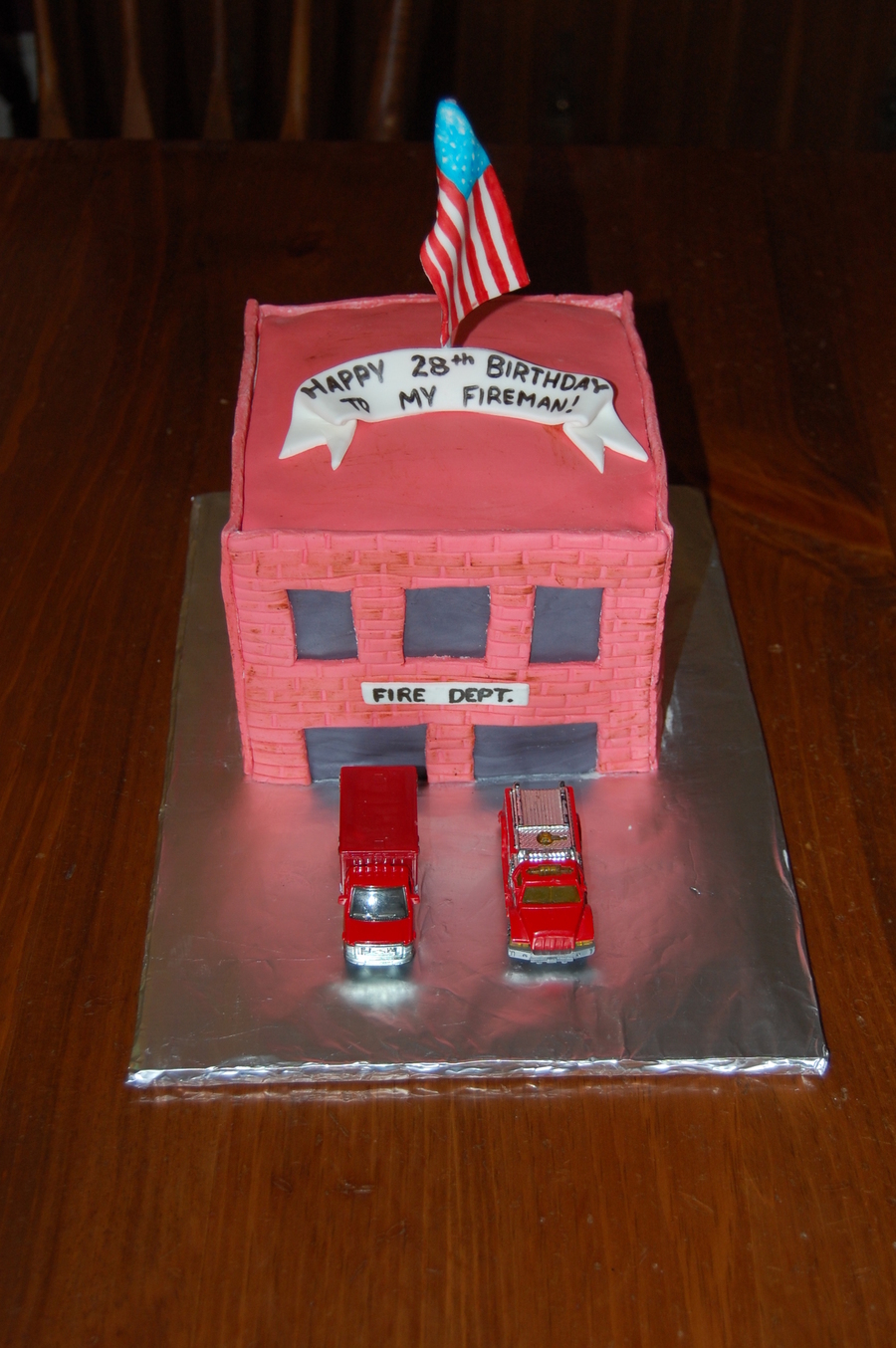Fire Station - CakeCentral.com