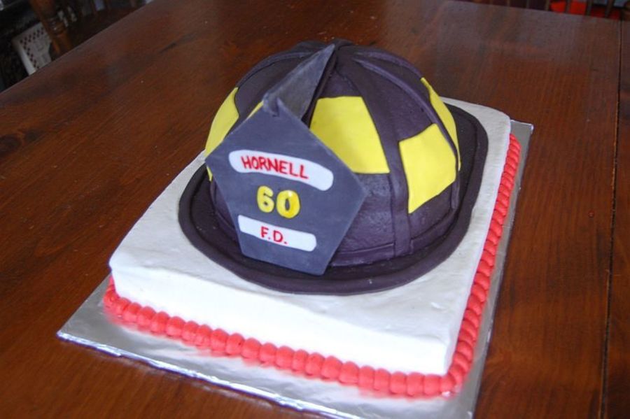 Fireman's Helmet - CakeCentral.com