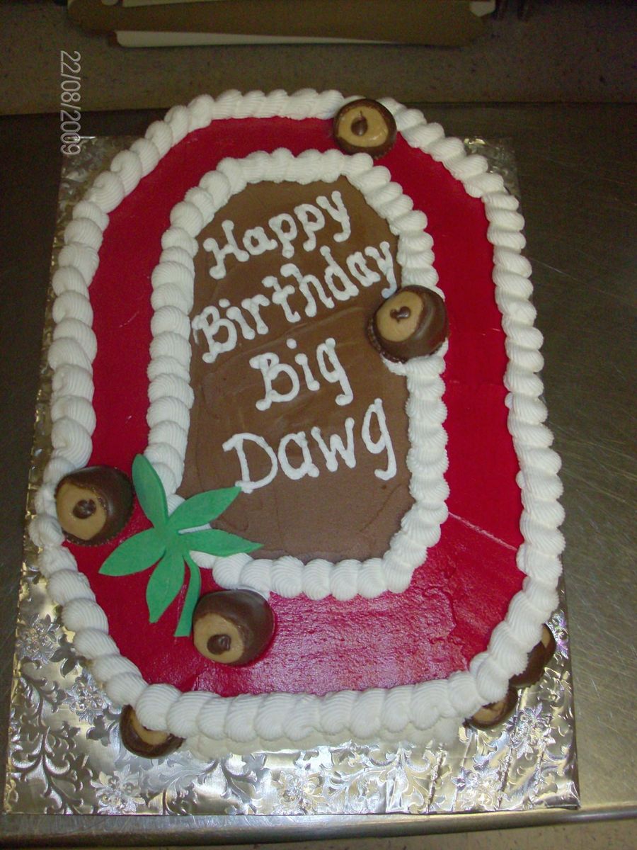 Buckeye Birthday - CakeCentral.com