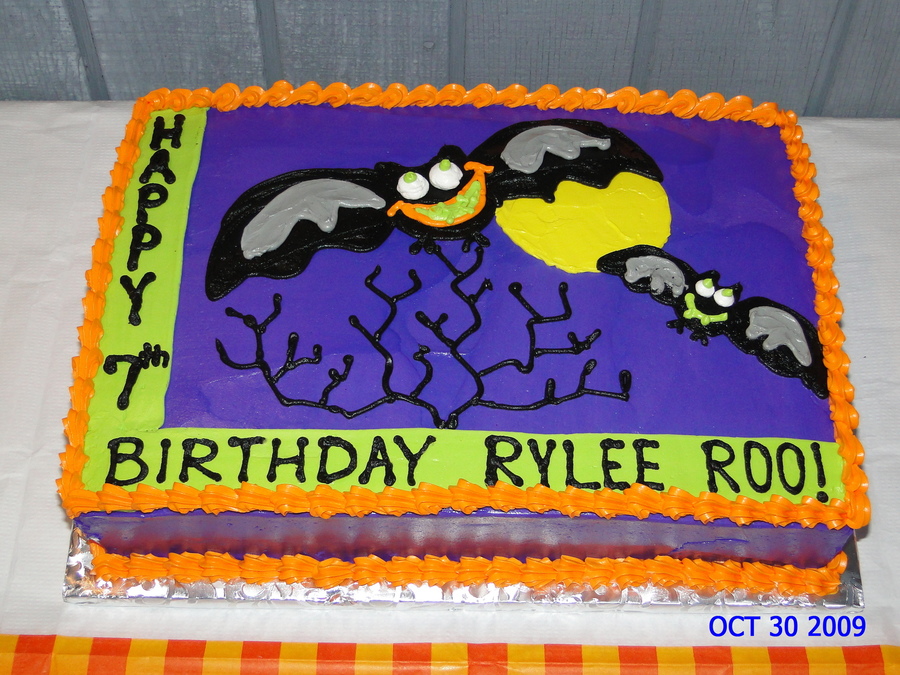 Batty Birthday! - CakeCentral.com