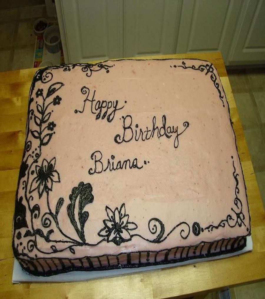 Bri's Birthday - CakeCentral.com