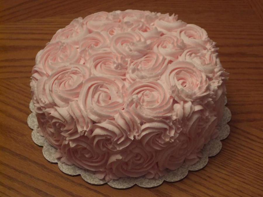 Rosey Cake - CakeCentral.com