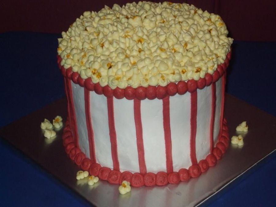 Popcorn Cake - CakeCentral.com