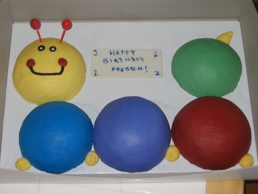 Baby Einstein Catepillar - CakeCentral.com