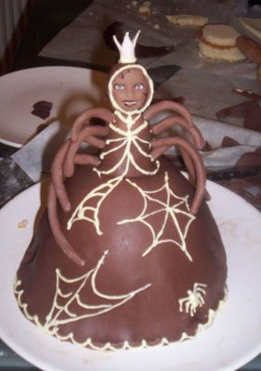 The Queen Of Spiders - CakeCentral.com
