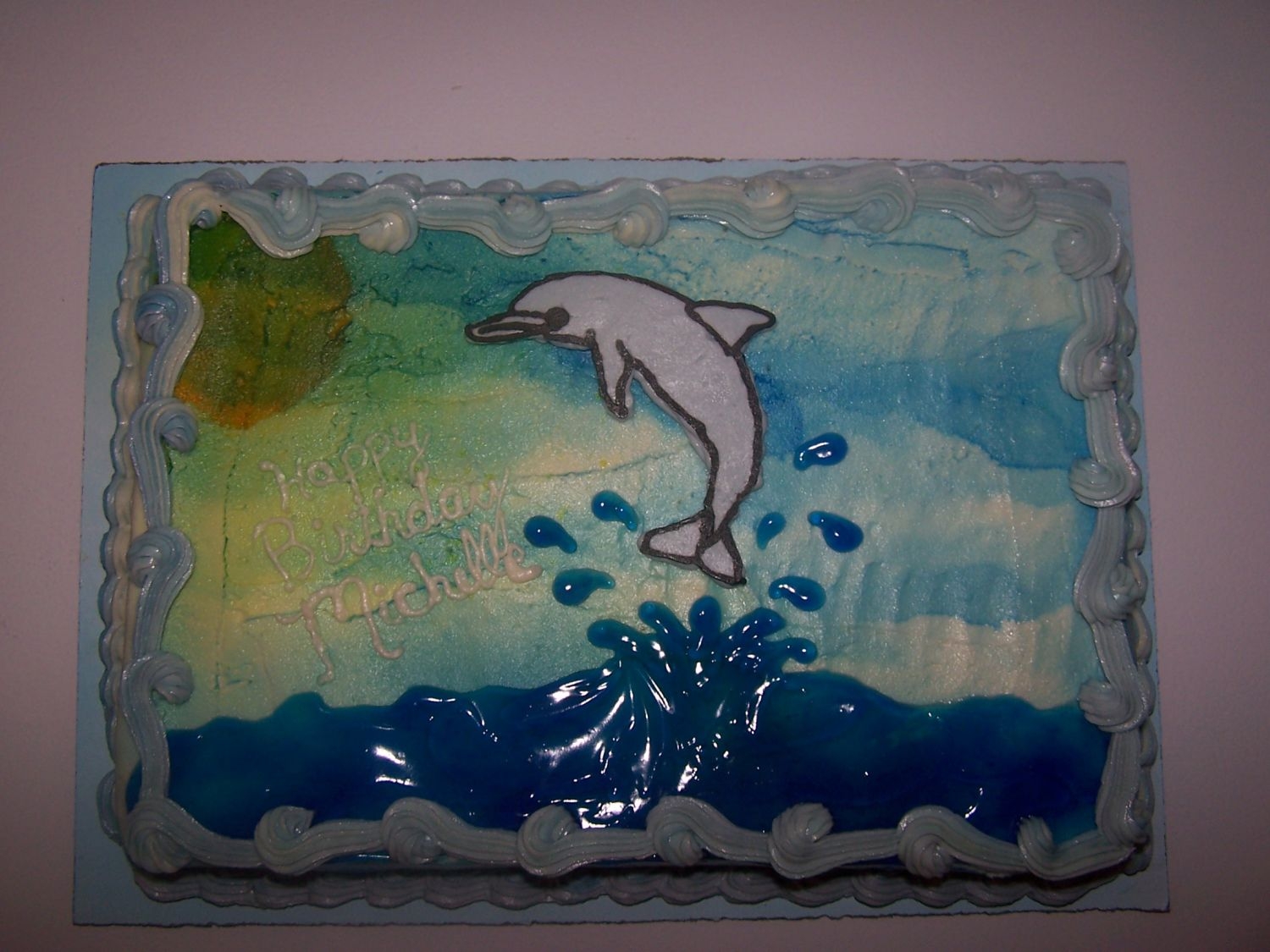 Dolphin Cake - CakeCentral.com