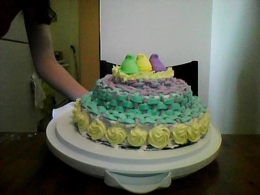 Peeps Easter Cake - CakeCentral.com