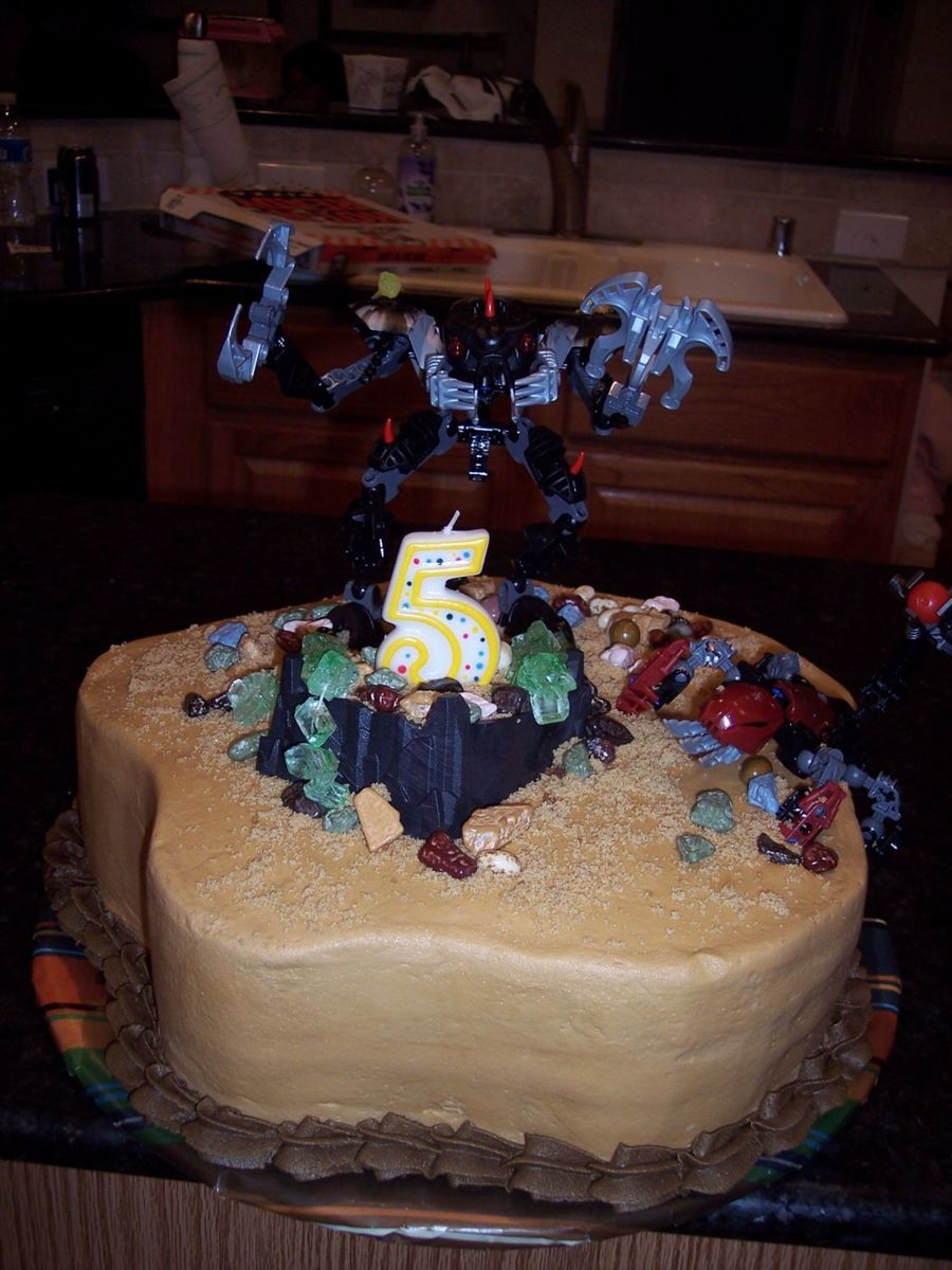 Bionicle Birthday Cake - CakeCentral.com