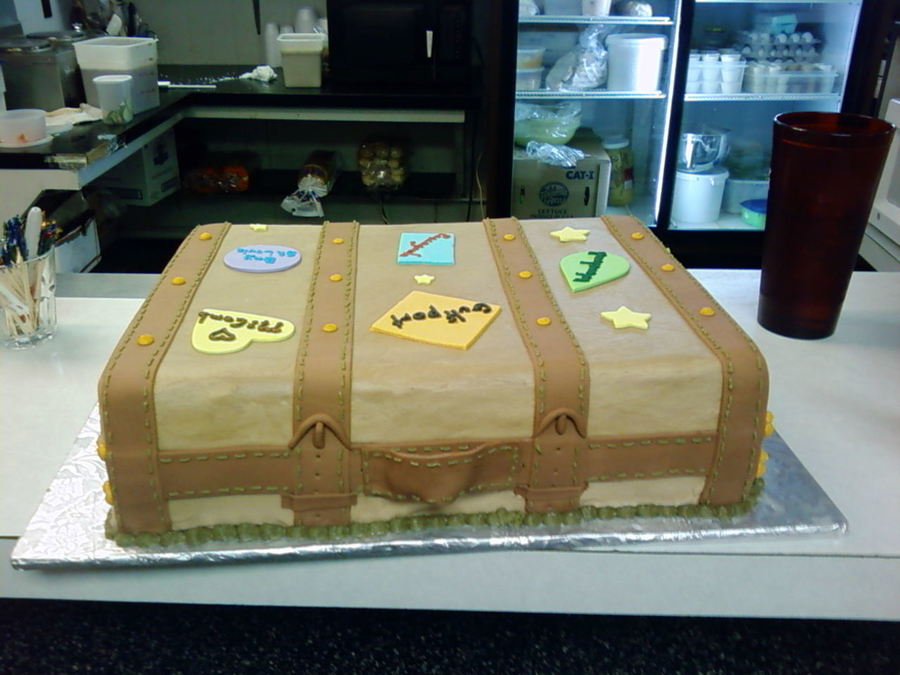 Suitcase Cake - CakeCentral.com