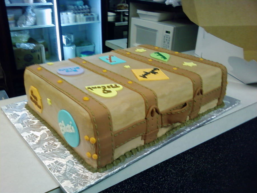 Suitcase Cake - CakeCentral.com