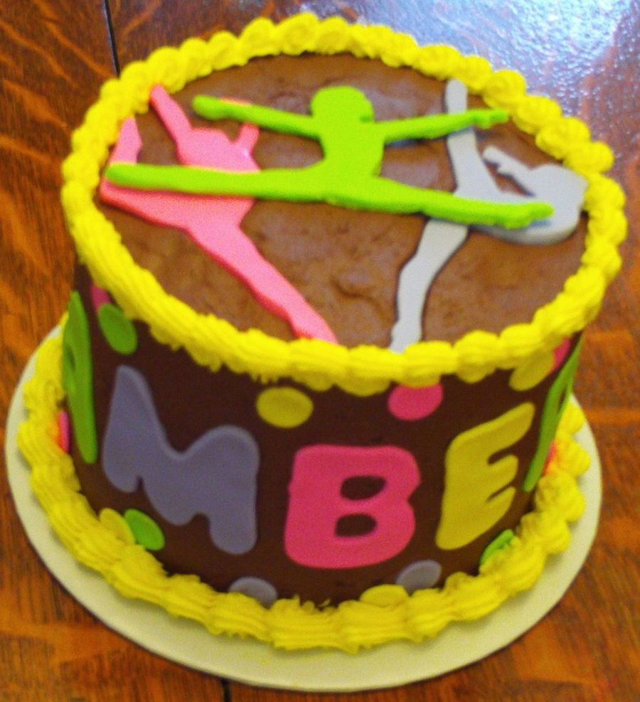 Amber's Dance Birthday Cake - CakeCentral.com