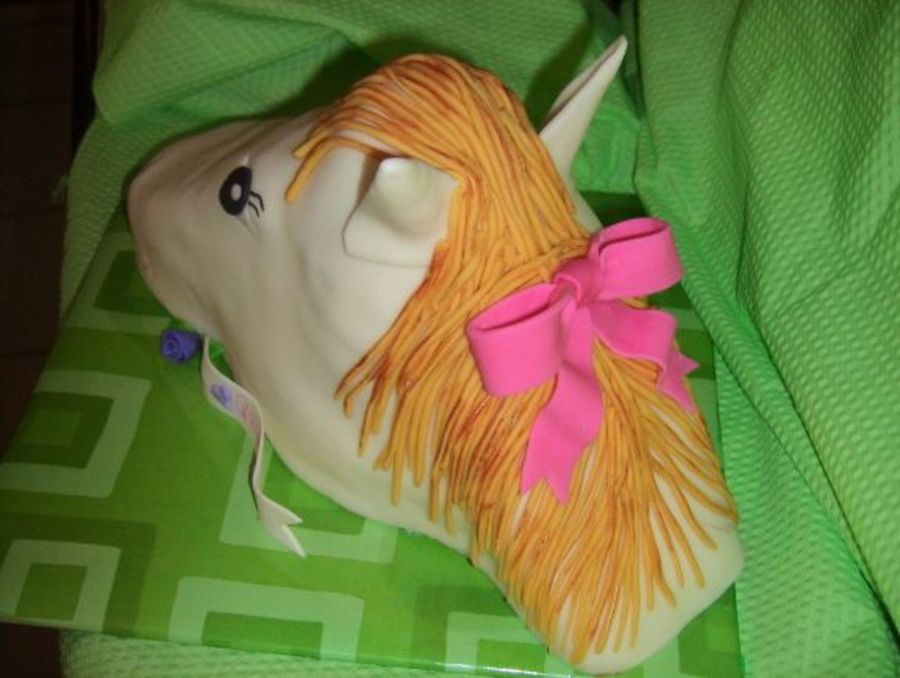3D Horse Head - CakeCentral.com
