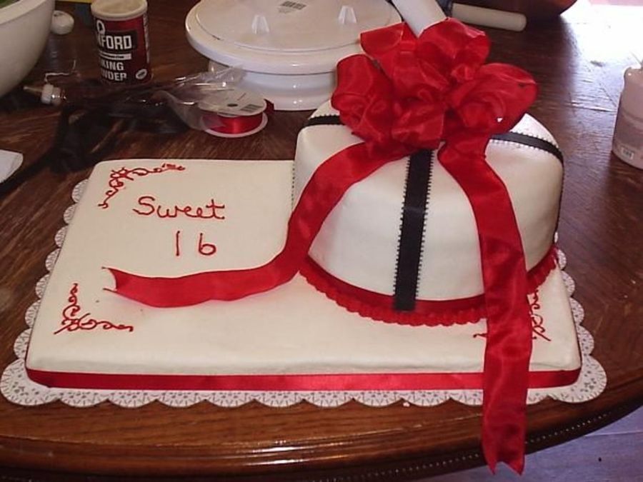 Sweet 16 Cake - CakeCentral.com