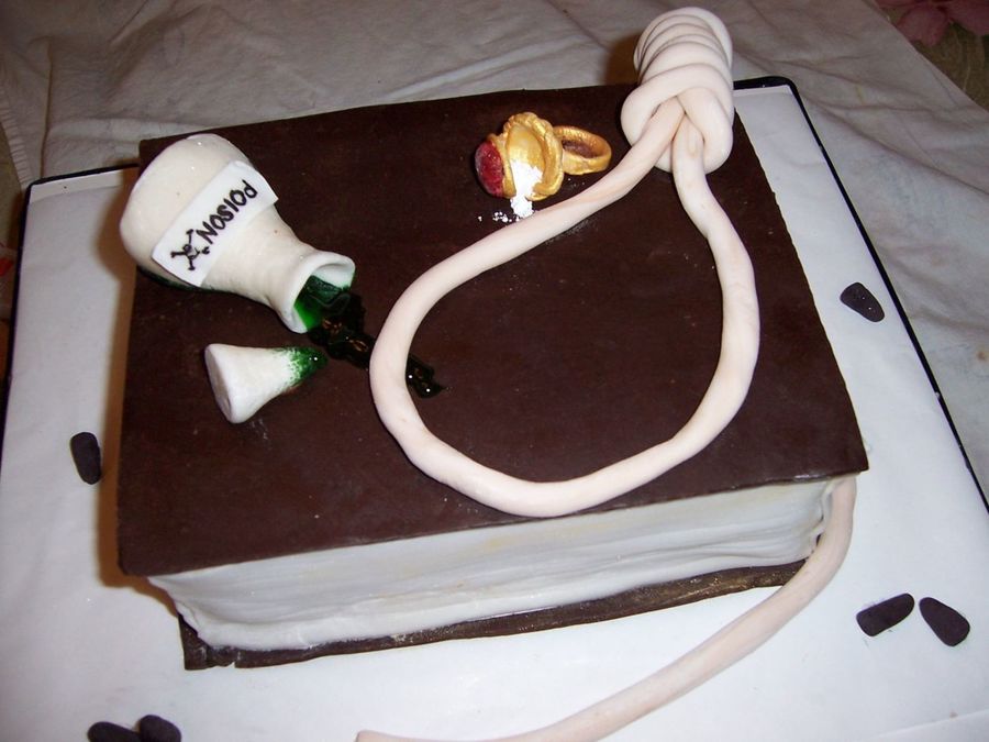 Murder Mystery Party Cake - CakeCentral.com
