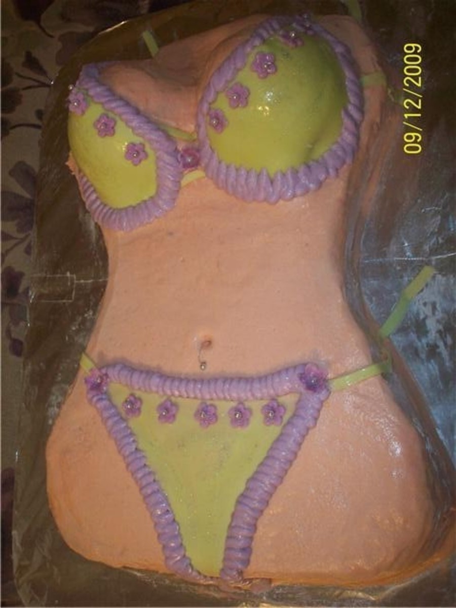 Bikini Cake - CakeCentral.com