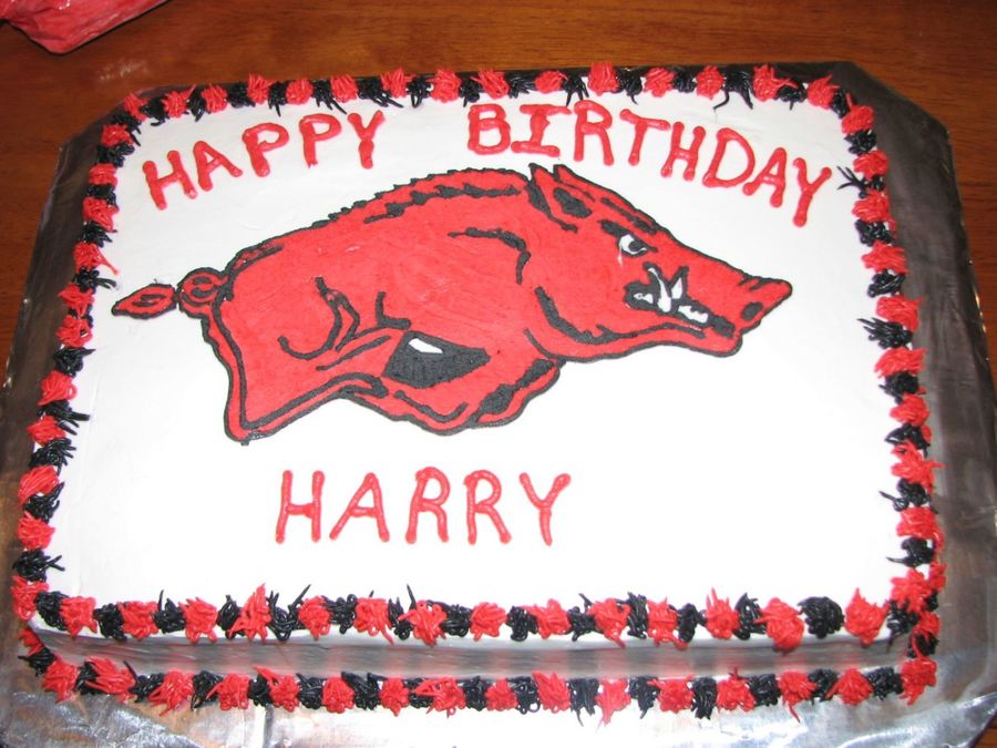 Razorback Birthday - CakeCentral.com