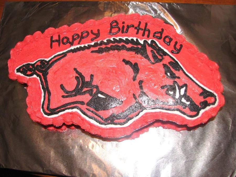 Razorback Cake - CakeCentral.com