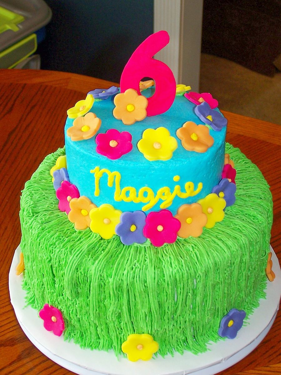 Maggie's Luau - CakeCentral.com