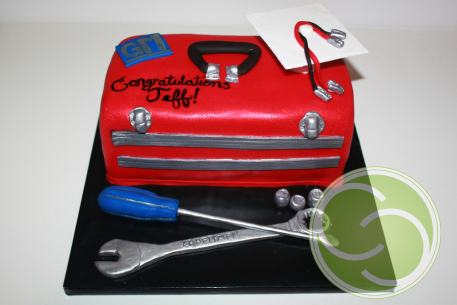 Mechanic Toolbox Graduation - CakeCentral.com