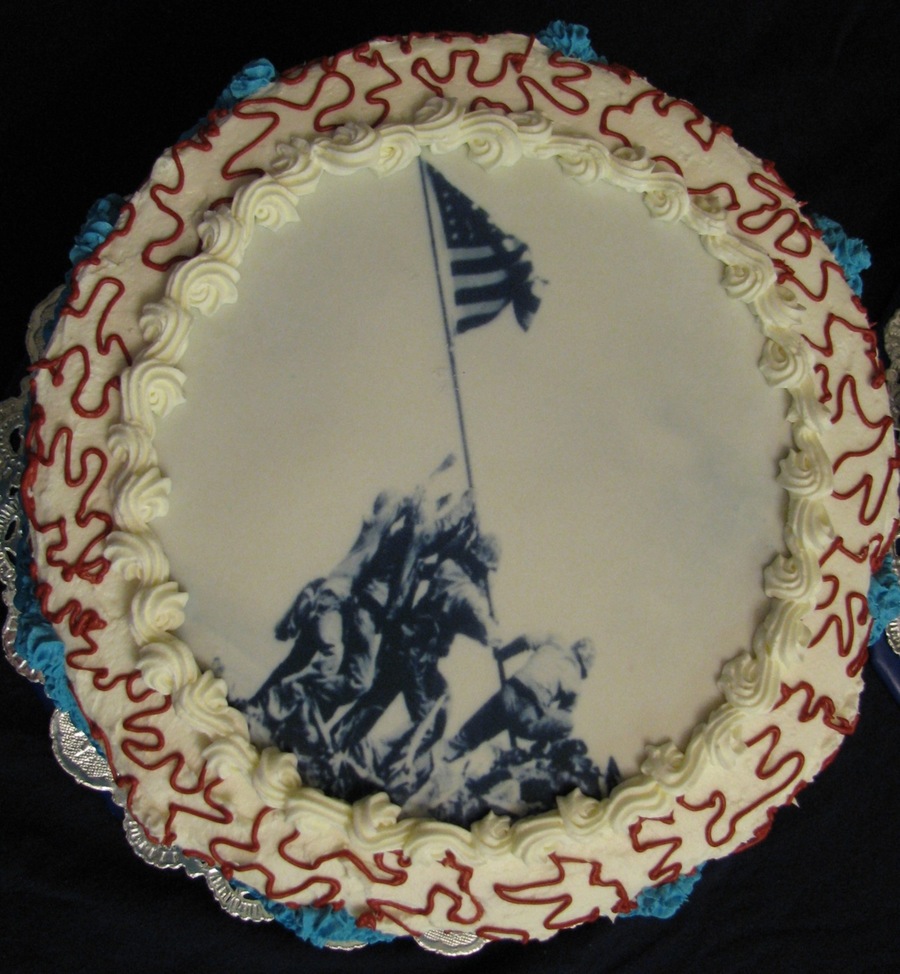 Iwo Jima Anniversary - CakeCentral.com