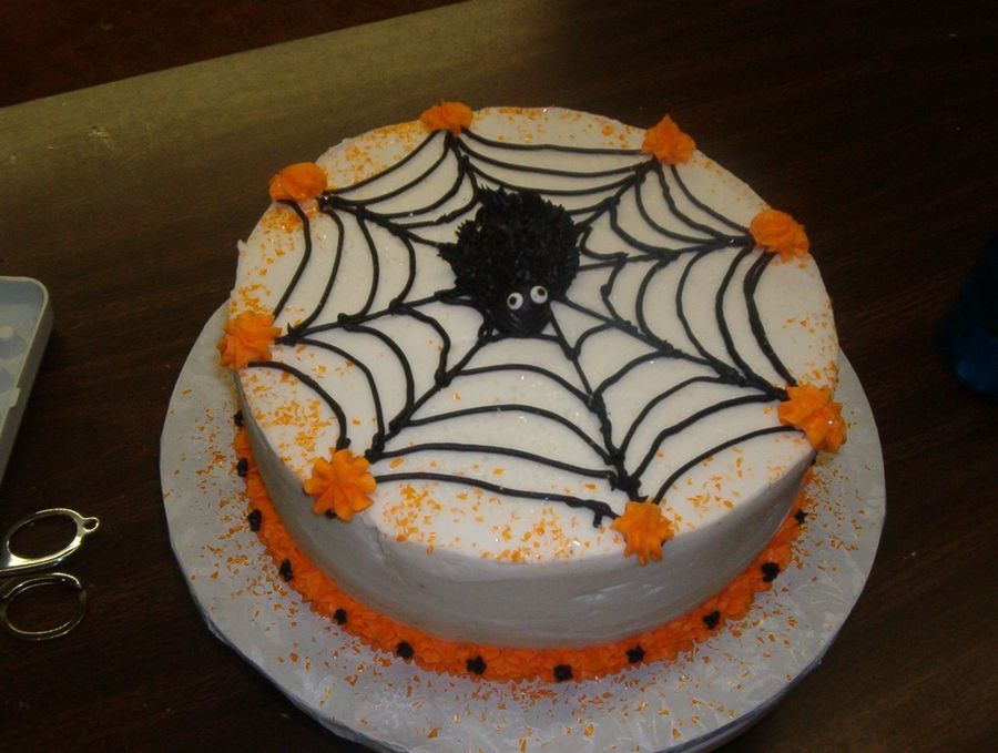 Spider Cake - CakeCentral.com